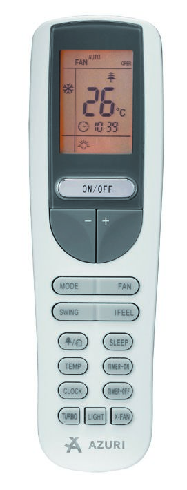 Klima uređaj s 3 unutarnje jedinice - AZURI, multi split - Wi-Fi