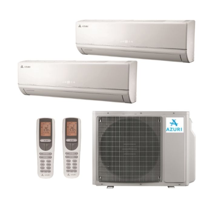 Klima uređaj s 2 unutarnje jedinice - AZURI, multi split - Wi-Fi