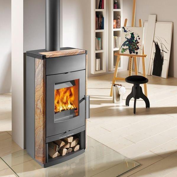 Podna ploča za peći i kamine 80 x 80 cm, staklena, kvadratna ...