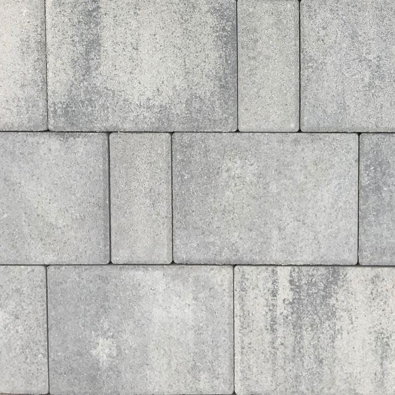 Betonski opločnik 6 cm - kombinirana forma - SEMMELROCK Rettango, srebrna