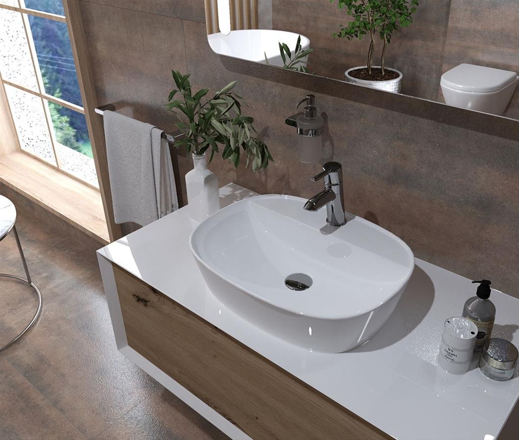 Umivaonik 50 cm - CONCEPTO Melody - s otvorom