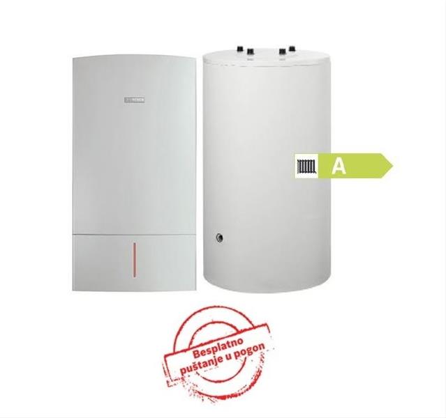 Plinski kondenzacijski bojler 22 kW - BOSCH Eco 2B, paket sa spremnikom ...