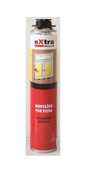 Pur pjena 750 ml, pištoljska - WÜRTH EXtraMont