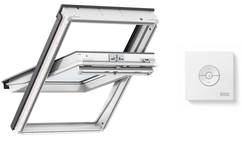 Krovni prozor 78 x 160 cm - VELUX GGU Premium MK10 - poliuretan, električni