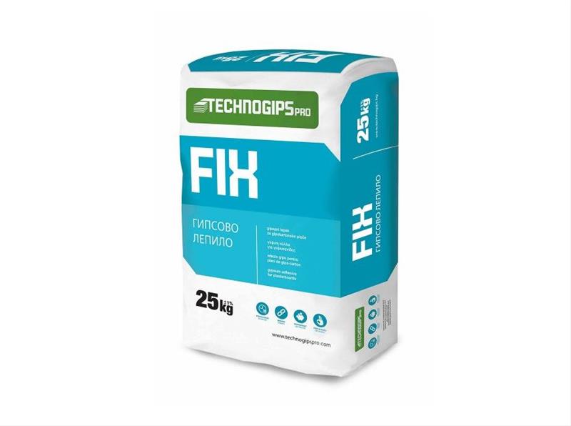 Ljepilo za lijepljenje gipsanih ploča 25 kg - TECHNOFIX