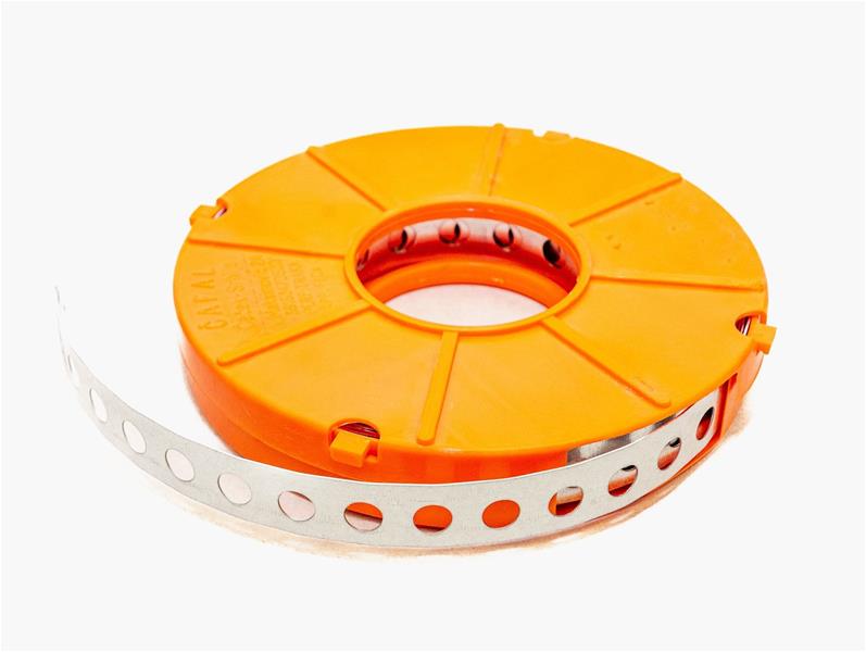 Montažna perforirana traka 15 x 1 mm x 10 m