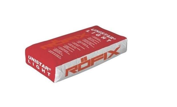 Ljepilo za lijepljenje i gletanje fasada 25 kg - ROFIX Unistar Light