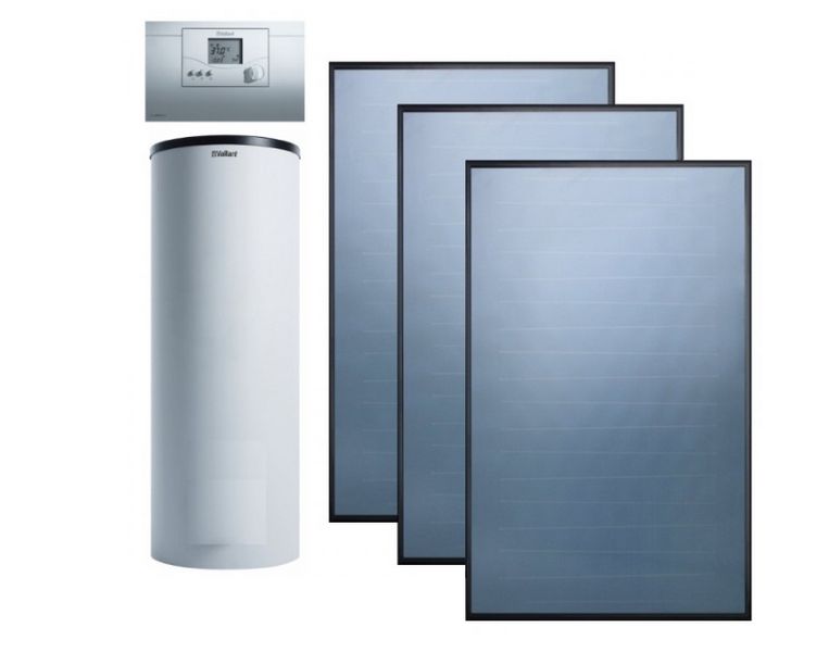 Solarni set za toplu vodu 400 L, 3 kolektora - VAILLANT Pro 400