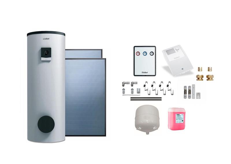Solarni paket za toplu vodu 300 L, 2 kolektora - VAILLANT VIH 300 Plus