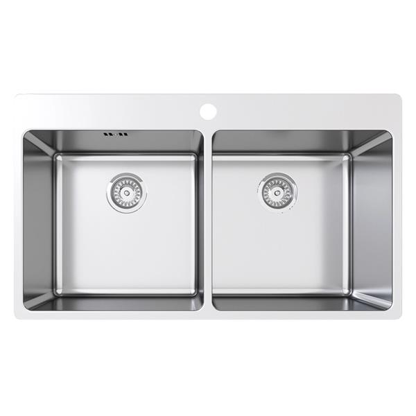 Sudoper inox 50 x 86 cm - CONCEPTO Sharp