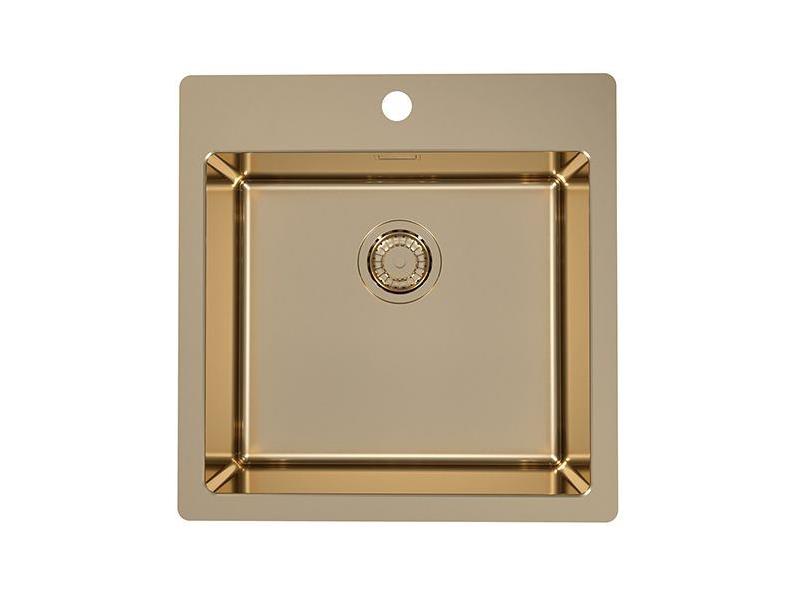 Sudoper inox 51,5 x 52,5 cm - ALVEUS Monarch Pure 30 Bronze - bronca
