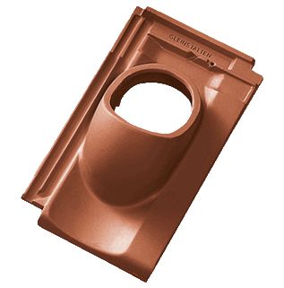 Crijep za prolaz ventilacije (nape) ili antene - TONDACH Jupiter - glineni