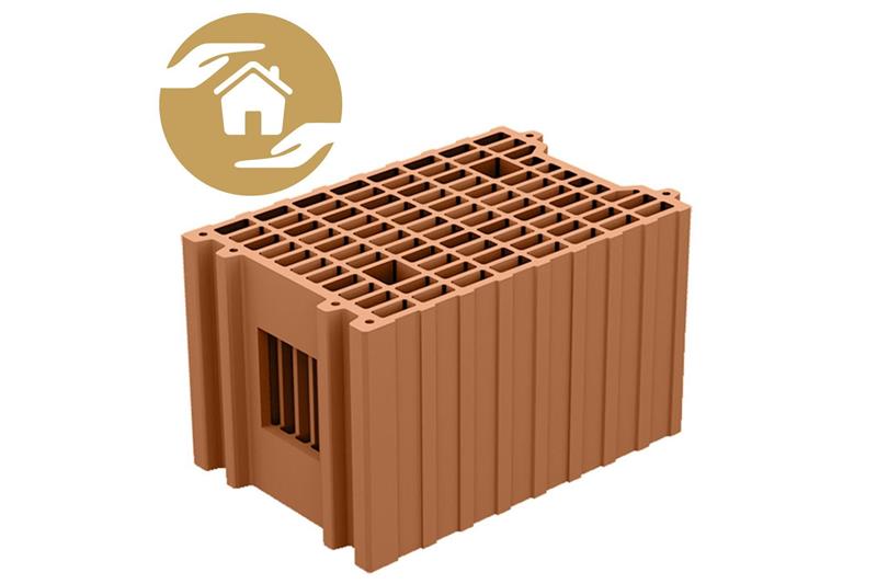 Opeka - termo blok 25 x 37,5 x 23,8 cm - WIENERBERGER Porotherm 25 S