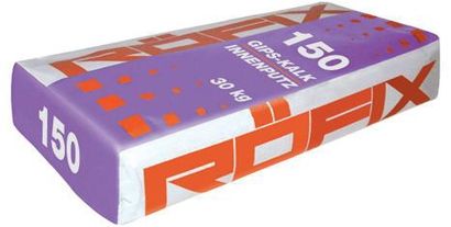 Žbuka temeljna unutarnja 30 kg - ROFIX 150, gipsano vapnena