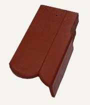 Rubni crijep TERRAN Rundo - tričetvrt desni, resistor, merlot